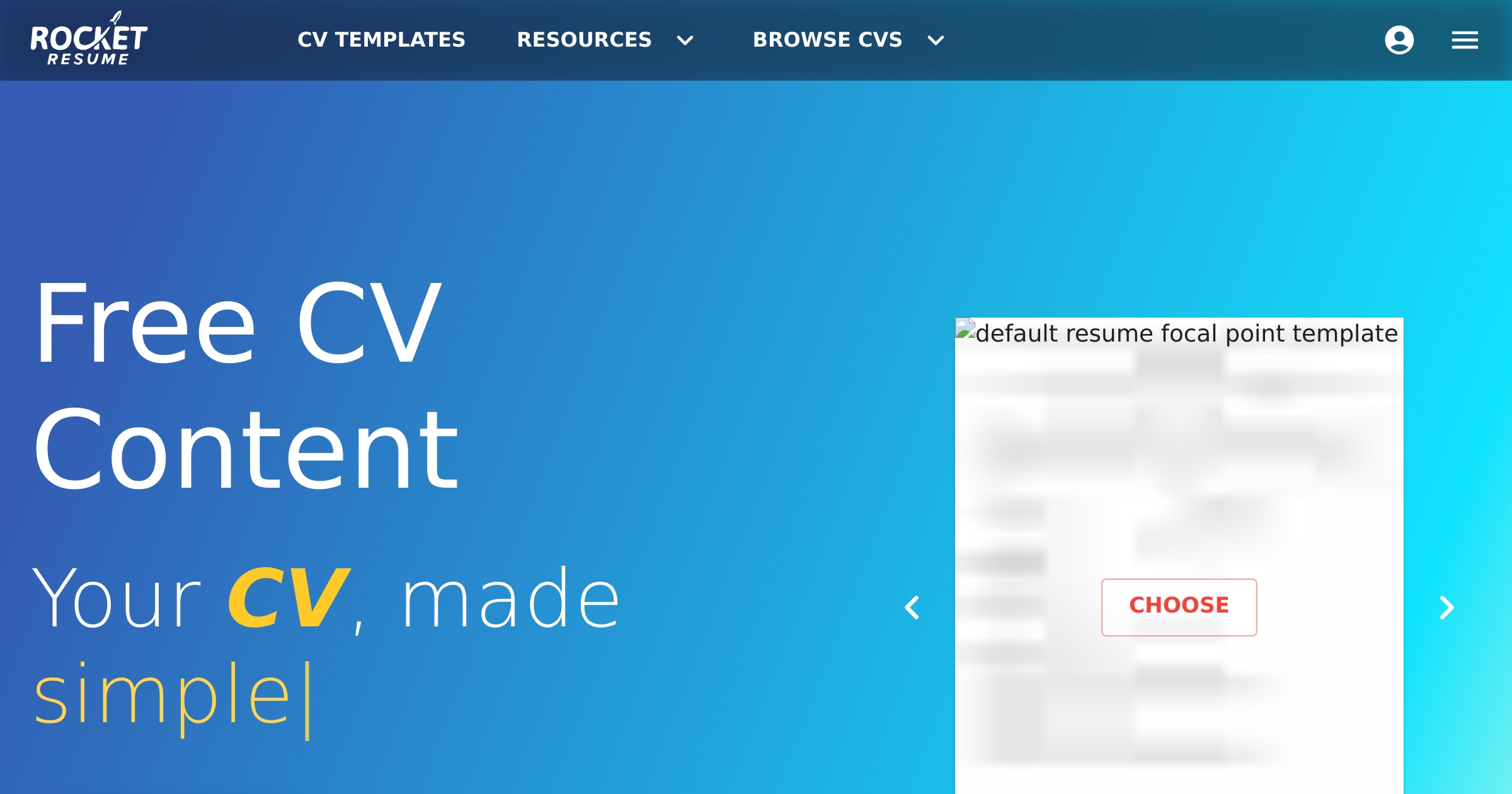 Is Rocket Resume Free