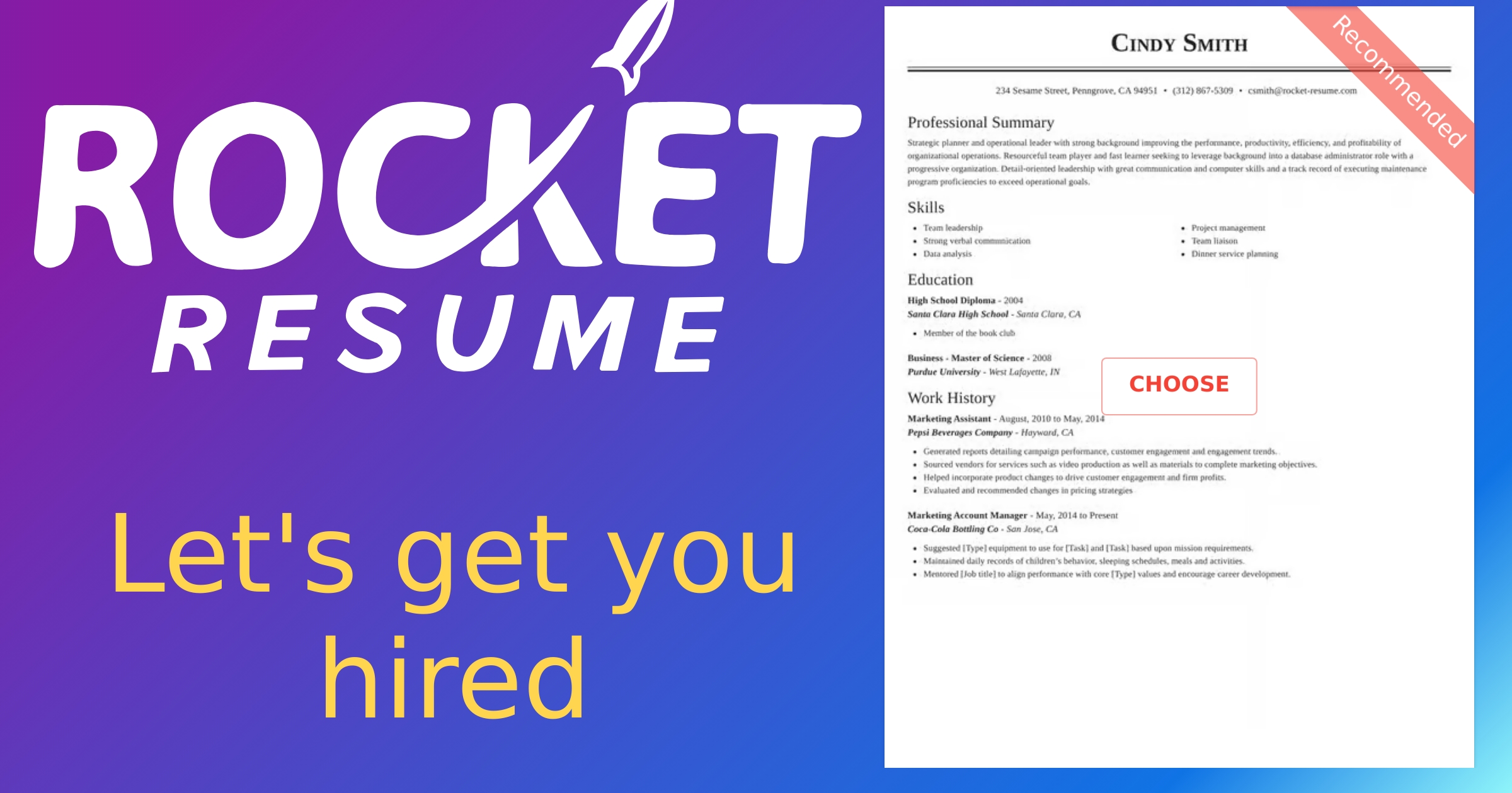 Senior Router Resume Generator | Rocket Resume