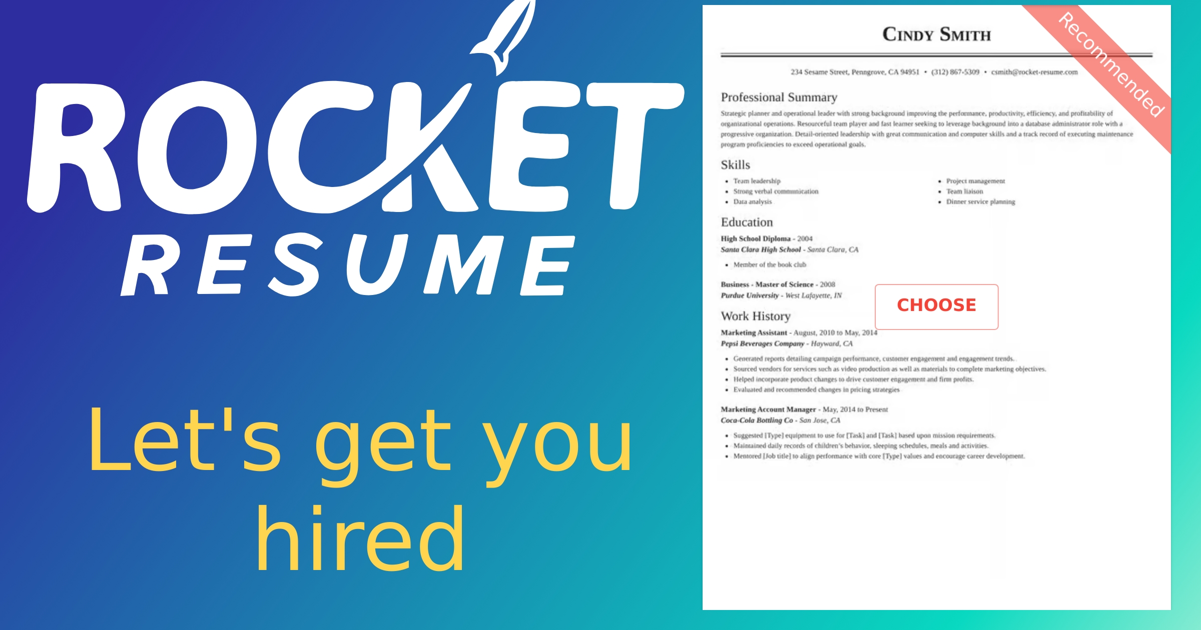 ROTC Cadet Resume Builder | Rocket Resume