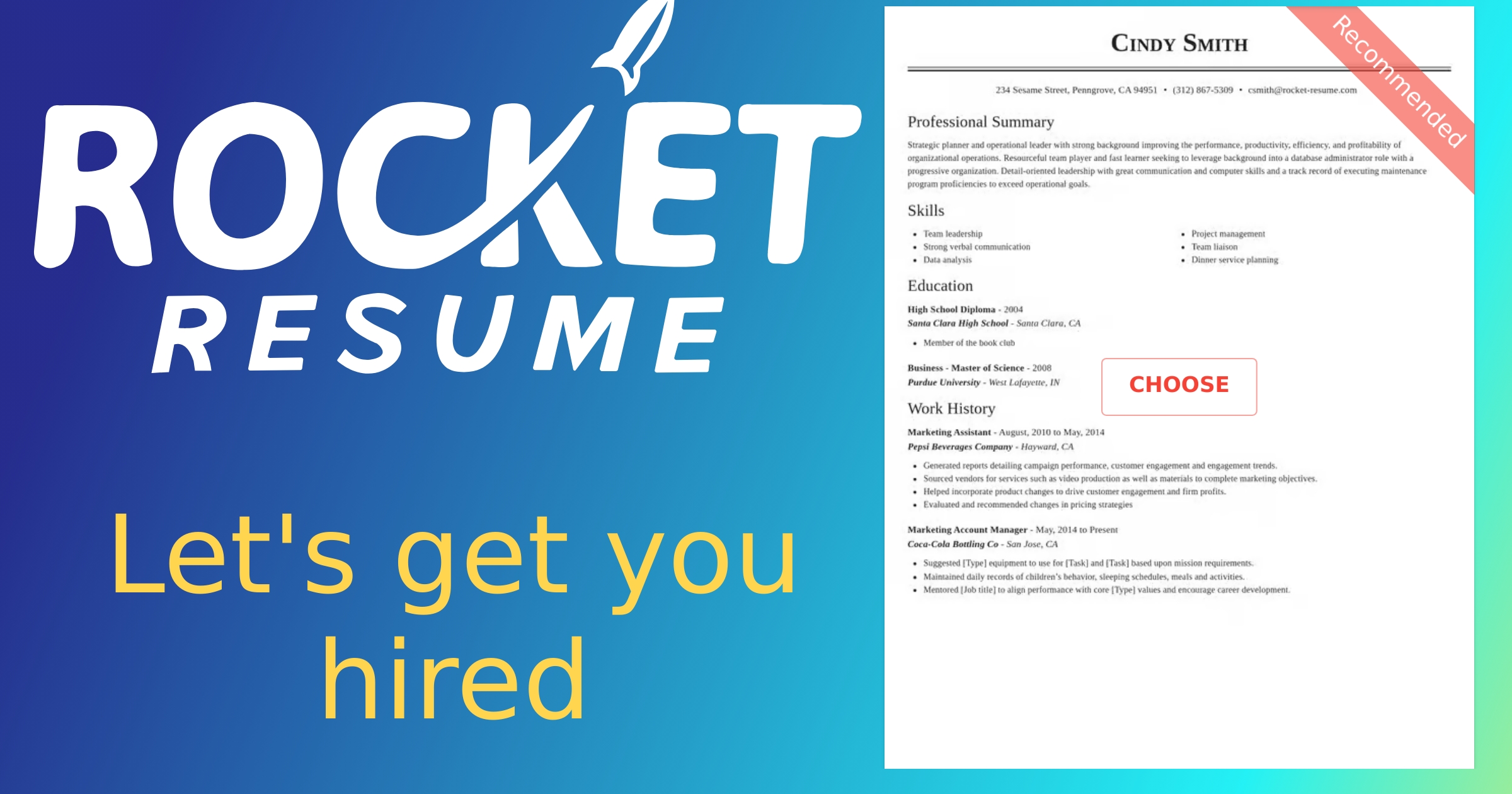 Commander Support Staff Resume Builder | Rocket Resume