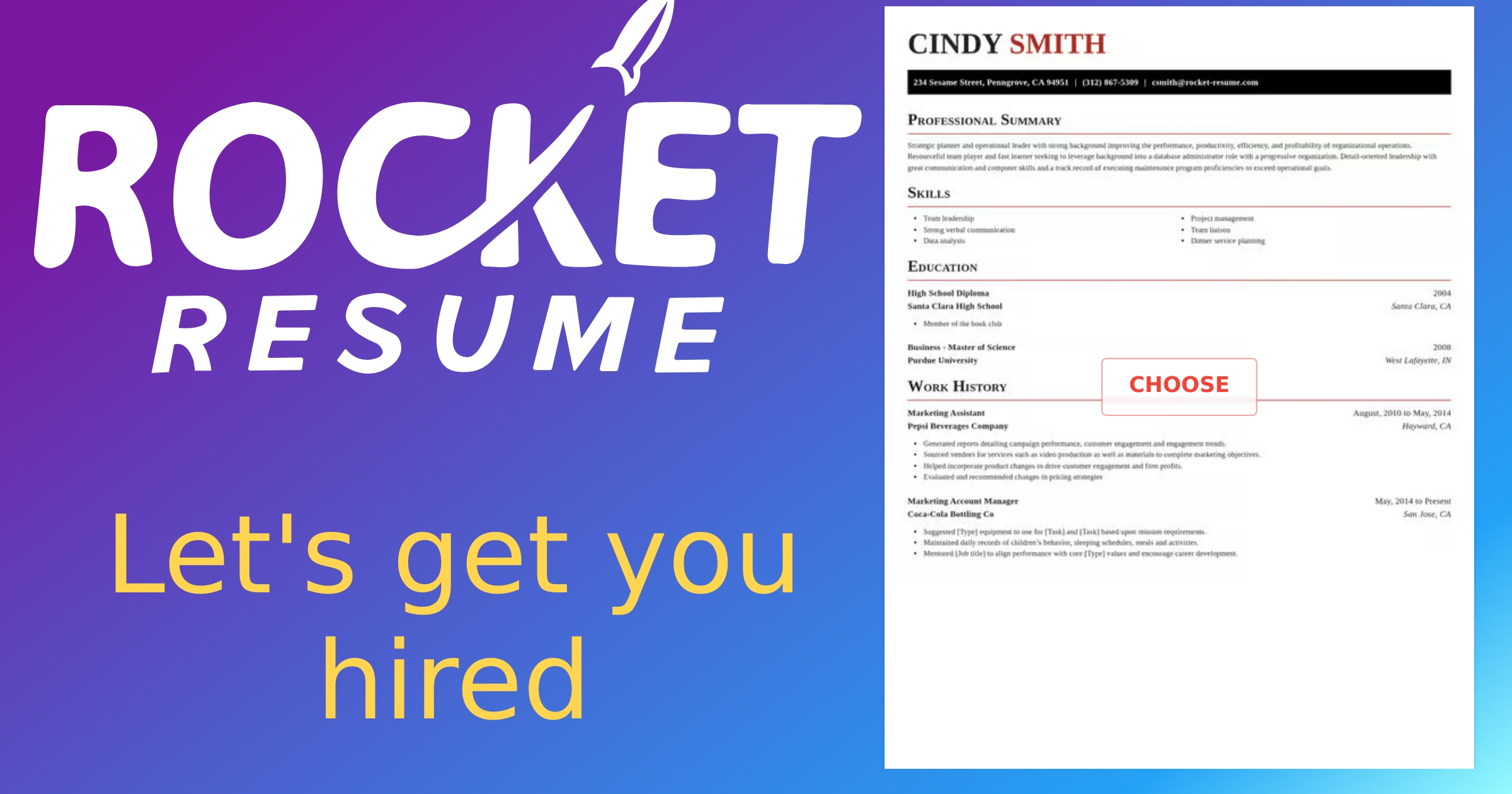 RV Technician Resume Builder | Rocket Resume