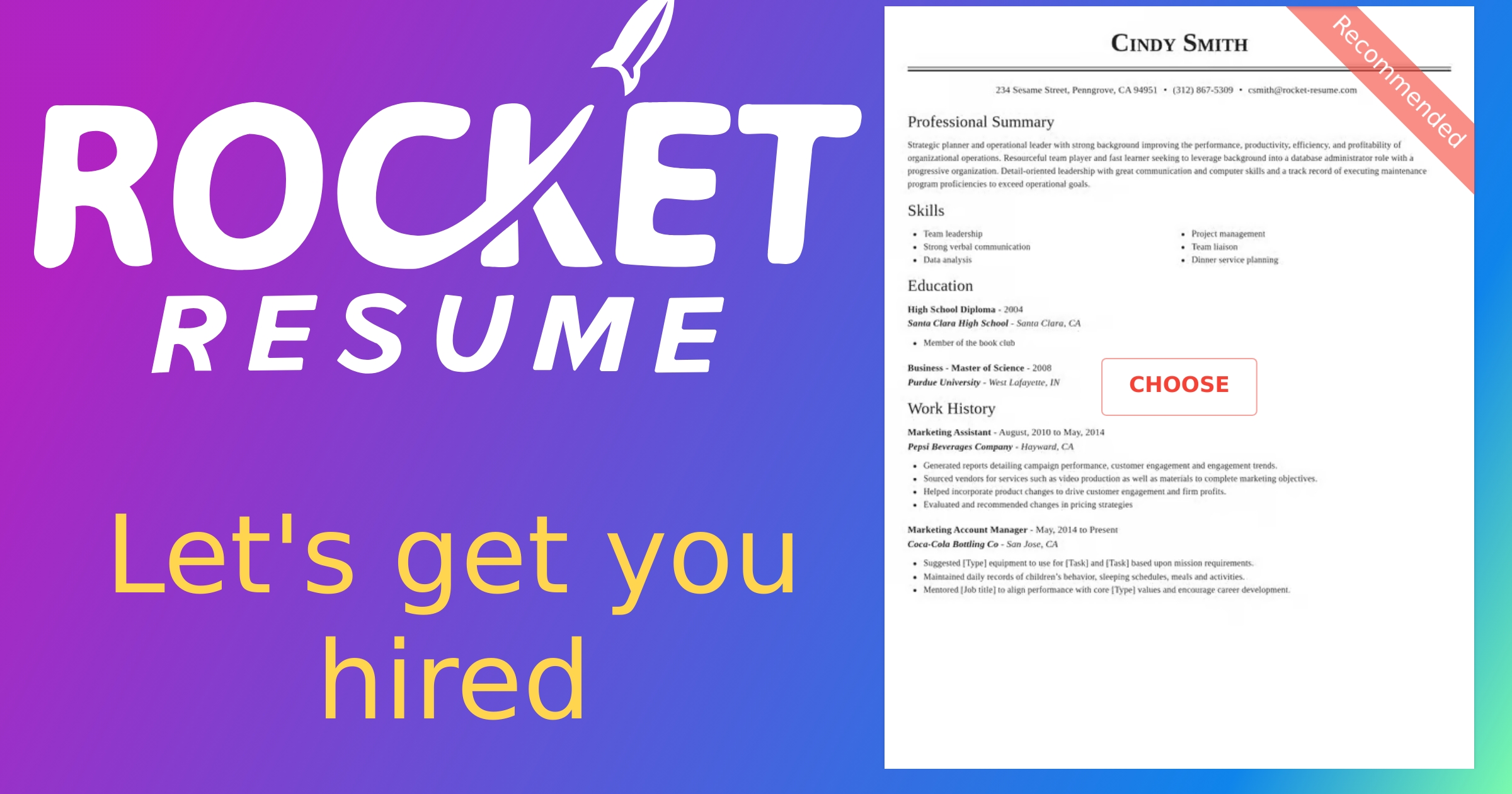 Task Manager Resume Builder | Rocket Resume