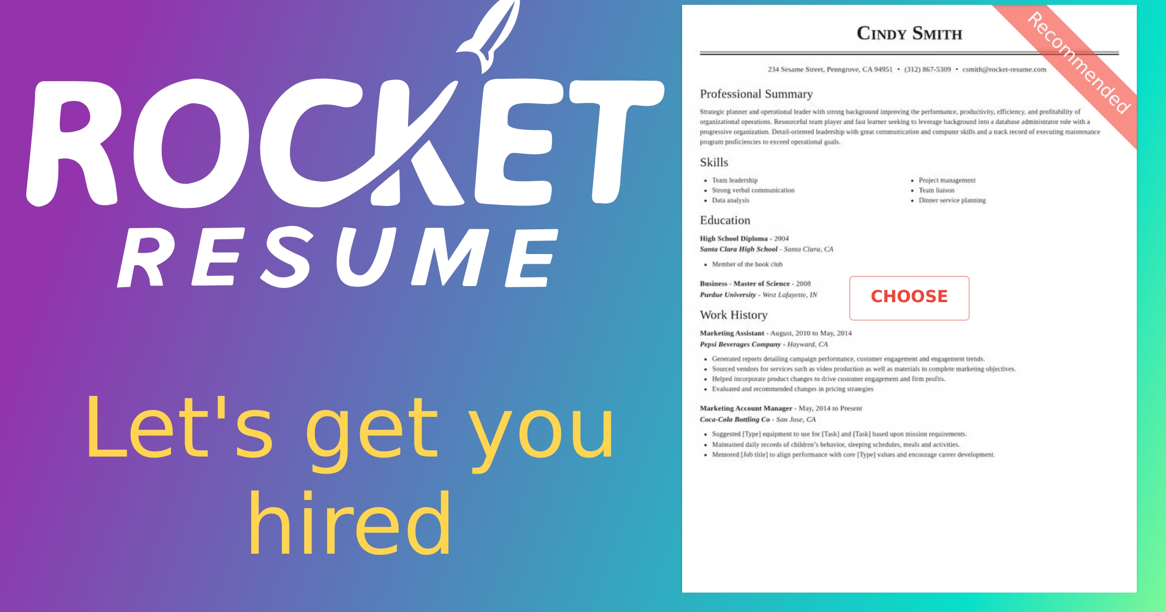 Warehouse Selector Resume Builder | Rocket Resume